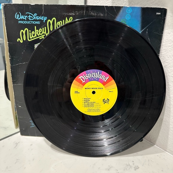 Disney | Media | 979 Disneys Mickey Mouse Disco Original Vinyl | Poshmark